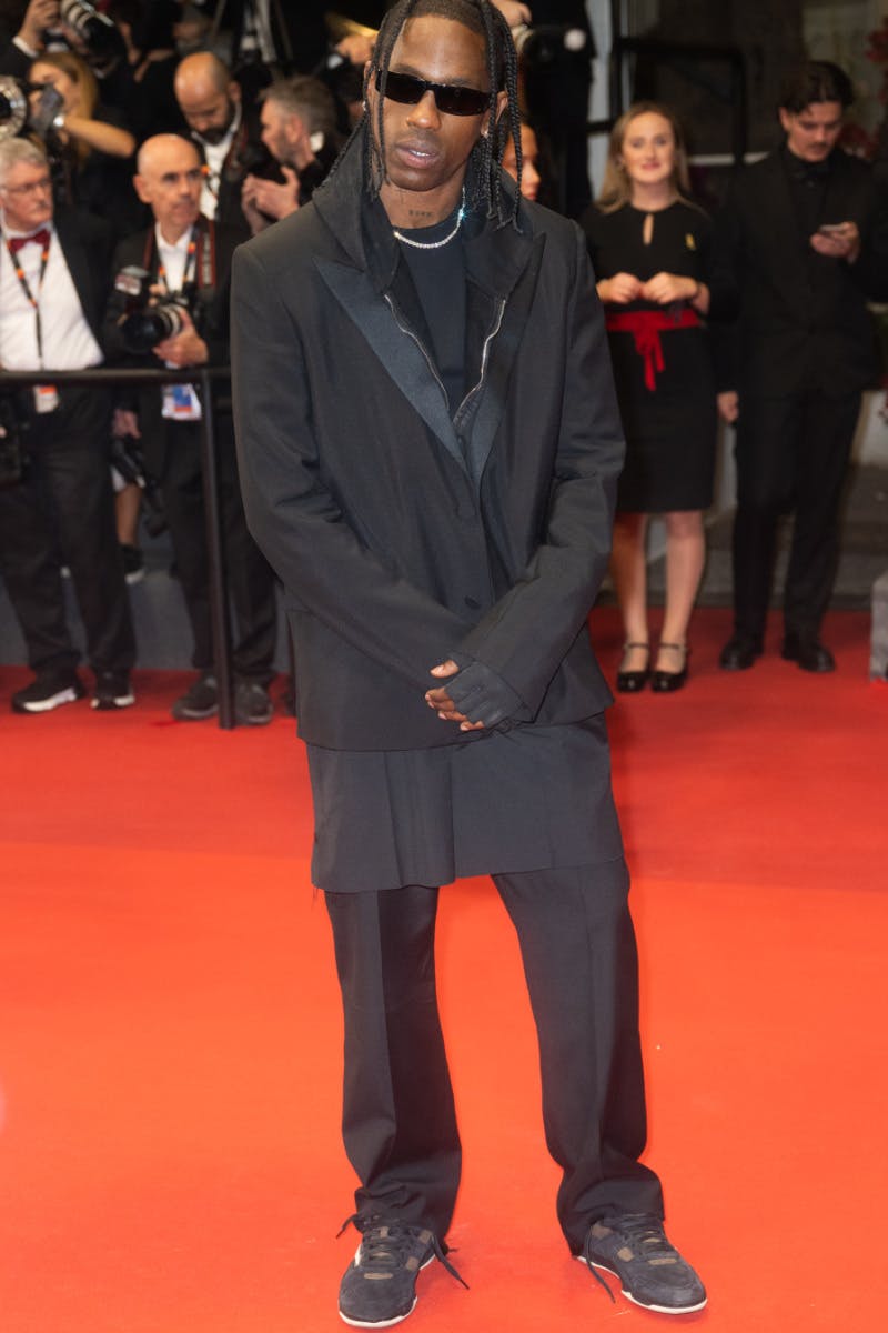 Travis Scott Debuted Signature Nike Sneaker at Cannes