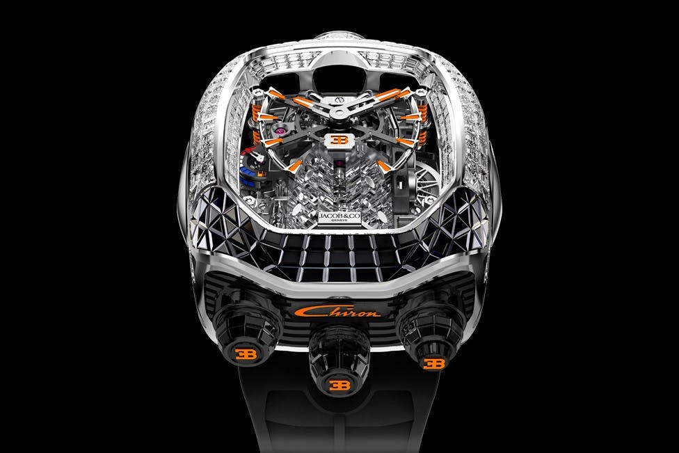Jacob & Co.'s Newest Bugatti Chiron Watch Is Wilder Than the Last