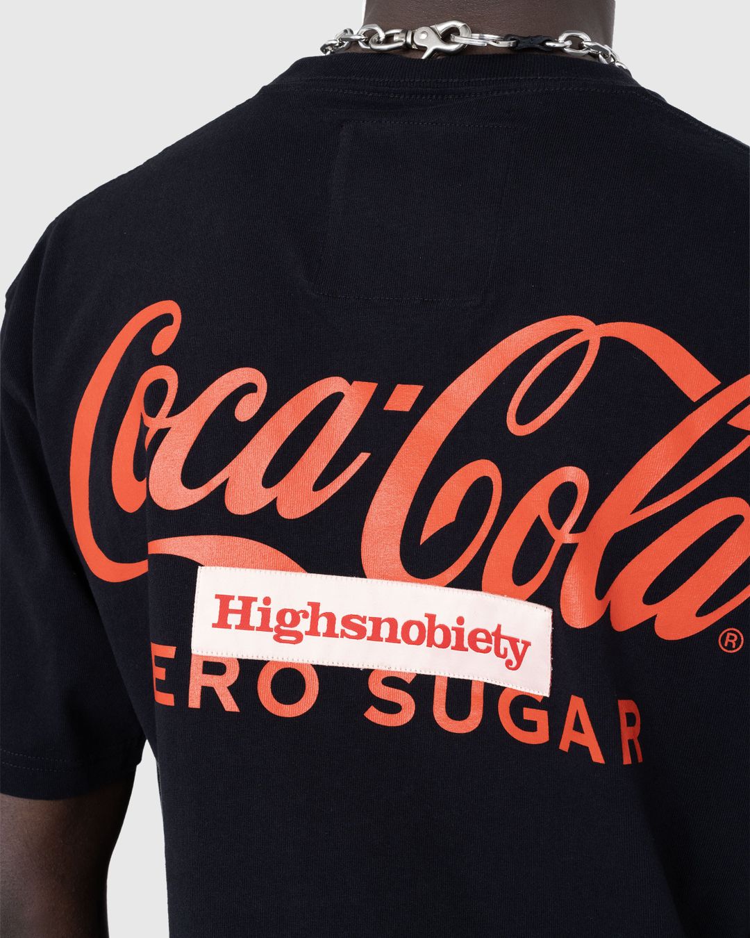 Highsnobiety x Coca-Cola Zero Sugar – Short Sleeve T-Shirt Black ...